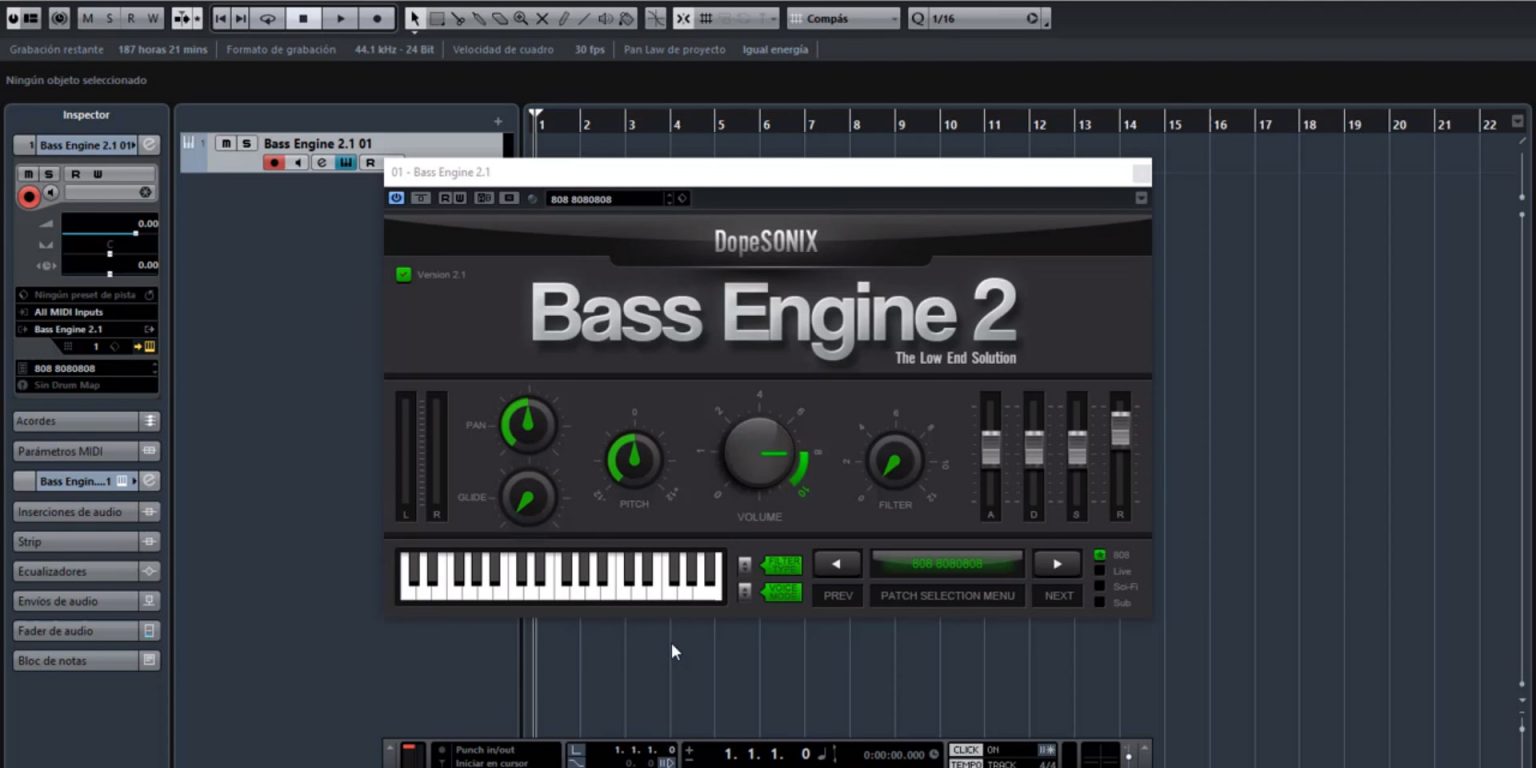 DopeSONIX Bass Engine 2 Instrument Plugin Review